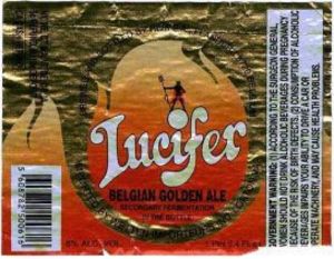 Drink Label: Lucifer Golden Ale (Brouwerij Riva, BelgiumCol:BE-BEER-002624