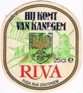 Drink Label: Hij komt van Kanegem (Brouwerij Riva, BelgiumCol:BE-BEER ...