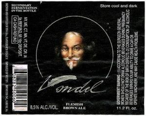 Drink Label: Vondel (Brouwerij Riva, BelgiumCol:BE-BEER-002640