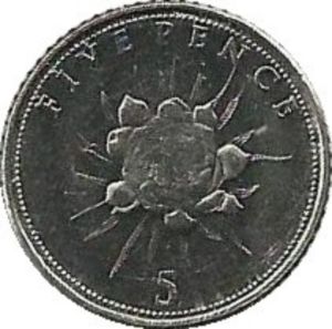 Coin: 5 Pence (Gibraltar) (G05 - Five Pence)