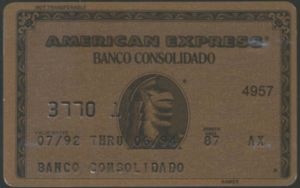 Bank Card: Banco Consolidado - American Express (Banco Consolidado ...