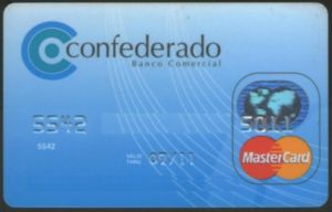 Bank Card: Confederado (Banco Confederado, VenezuelaCol:VE-MC-0231
