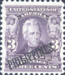 Stamp: Andrew Jackson (Philippines(US-Presidents overprinted ...