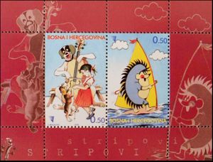 Stamp: Comics (Bosnia and Herzegovina(Young philatelists 2005) Mi:BA ...