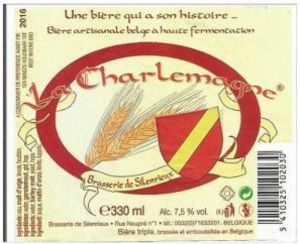 Drink Label: La Charlemagne (Brasserie De Silenrieux, BelgiumCol:BE ...