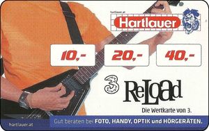 Functional Card: Hartlauer - Reload (Electronic Money, Austria ...