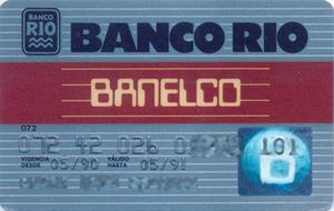 Bank Card: Banelco (Banco Rio, ArgentinaCol:AR-GM-0027