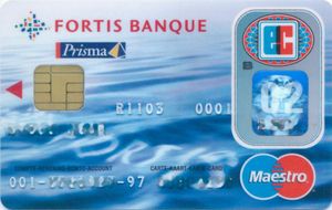 Bank Card: Prisma (ASLK-CGER Fortis Bank, Belgium) Col:BE-MS-0012-1