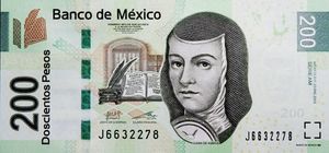 Banknote: 200 Pesos (Mexico) (2004-2017 Issue) Wor:P-125аm