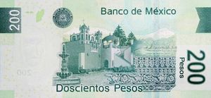 Banknote: 200 Pesos (Mexico) (2004-2017 Issue) Wor:P-125аm