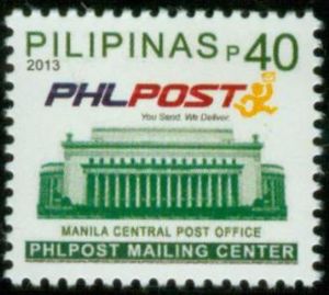 Stamp: Manila Central Post Office (Philippines(Stamps for Use by ...