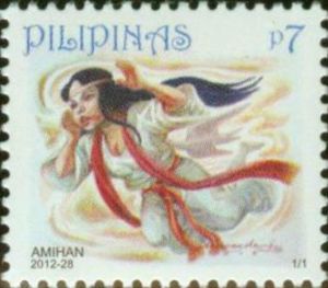 Stamp: Amihan - Goddess of Monsoon Weather (Philippines(Philippine ...