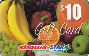 Gift Card: Fruit (Shaws Star Market, United States of America(Shaw's ...