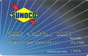 Tarjeta Funcional: Sunoko. Sun company (Fuel Stations, Estados Unidos ...