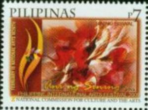 Stamp: Visual Arts (Philippines(Philippine International Arts Festival ...