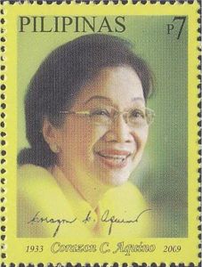 Stamp: President Cory Aquino Memorial - I. (PhilippinesMi:PH 4255,Sg:PH ...