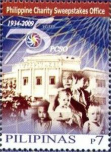 Stamp: Philippine Charity Sweepstakes Office (PCSO) (Philippines ...