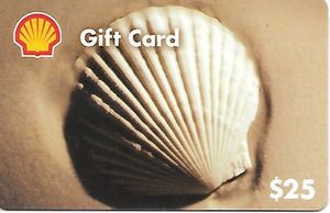 Gift Card: Shell in the sand (Shell, United States of America(Shell in ...