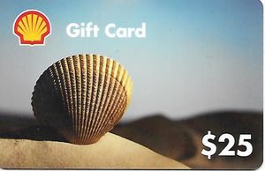 Gift Card: Shell (Shell, United States of America(Shell in the sand ...