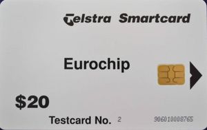 Phonecard: Eurochip $20 Testcard (Test, Proof, Sample & Demo Cards ...