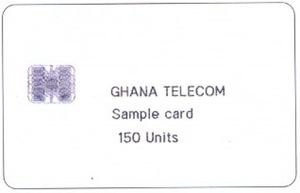 Phonecard: GHANA TELECOM Sample Card (Test, Proof, Sample & Demo Cards ...