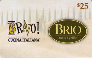 Gift Card: Bravo Brio (Restaurants, United States of America(Bravo/Brio ...