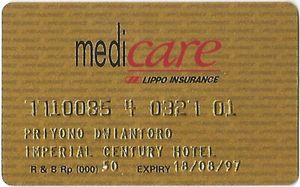 Functional Card: Medicare - Lippo Insurance (Insurance, Indonesia(Lippo ...