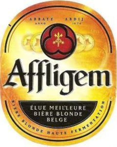 Drink Label: Affligem Blonde (Brouwerij Affligem / De Smedt (Heineken ...