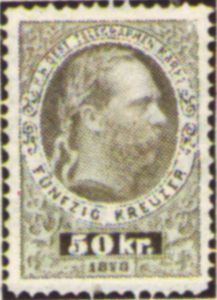 Stamp: Emperor Franz Joseph (Austria(Telegraph Stamps) Mi:AT T6aA,Yt:AT ...