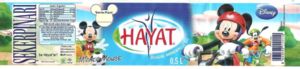 Drink Label: Hayat-Doğal Mineralli Su (Danone Hayat İçecek A.Ş ...