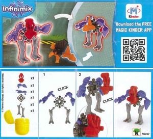 Meal Toy: Robot (Kinder Surprise, Worldwide) (Kinder - Infinimix ...