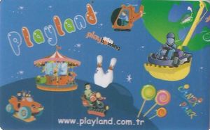 Functional Card: Playland (Games Centers, Amusement Parks, Türkiye ...