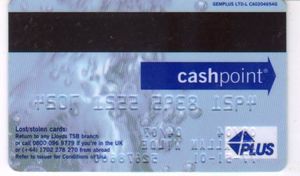 Bank Card: Lloyds TSB cashpoint (Lloyds TSB, United Kingdom of Great ...
