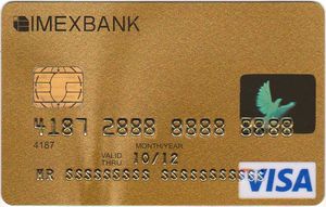 Bank Card: Imexbank Debit Card (Imexbank, UkraineCol:UA-VI-0220