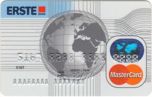 Bank Card: MasterCard Standard (ERSTE Bank, UkraineCol:UA-MC-0267.02
