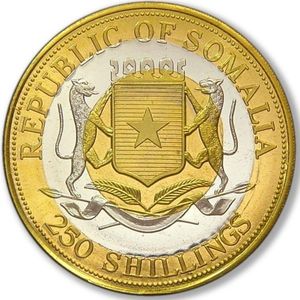 Coin: 250 Shillings (Argentine Marxist revolutionary Che Guevara ...