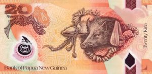 Banknote: 20 Kina (Papua New Guinea(2005-2014 Issue) Wor:P-31a