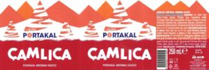 Drink Label: Çamlıca-Portakal Aromalı Gazoz (Delta Gıda San. Ve Tic. A ...