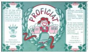 Drink Label: Proficiat (Bierbrouwerij Sint Servattumus, NetherlandsCol ...