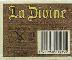 Drink Label: La Divine 2000 (Brasserie de Silly, BelgiumCol:BE-BEER-003115