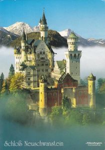 Postcard: Schloss Neuschwanstein (Germany, Federal Republic ...