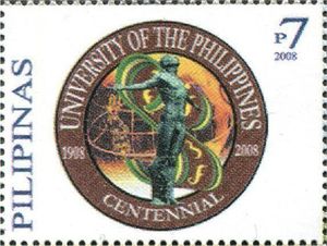 Stamp University Of The Philippines Centennial Philippines University