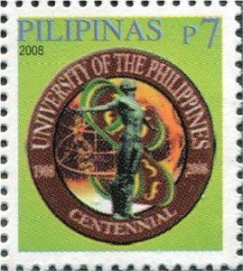 Stamp: University of the Philippines Centennial (Philippines(University ...