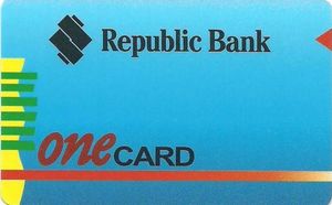 Bank Card: One Card (Republic Bank, BarbadosCol:BB-GM-0001