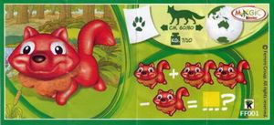 Meal Toy: Fox (Kinder Surprise, Worldwide) (Kinder - Natoons - Animals ...