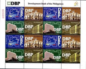 Stamp: Development Bank of the Philippines - 60th anniv. (Philippines ...