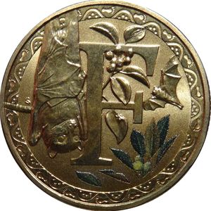 Moneda: 1 Dollar (Letter F) (Australia(Numismatic Product - Alphabet ...
