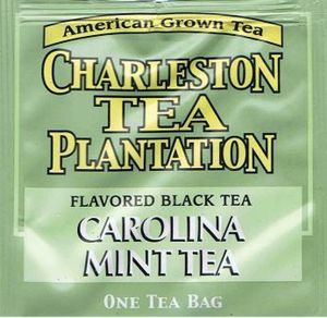 Tea Bag: Flavored black tea Carolina Mint Tea (Charleston Tea ...
