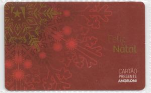 Gift Card: Feliz Natal (Angeloni, Brazil) (Christmas) Col:BR-ANG-008
