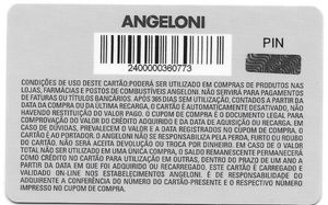 Gift Card: Feliz Natal (Angeloni, Brazil) (Christmas) Col:BR-ANG-008a